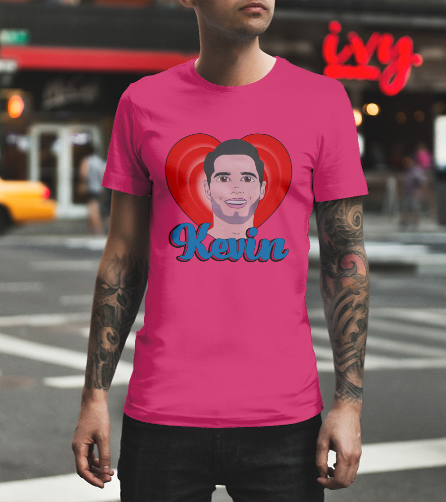 Kevin Fiala Heart Design Minnesota Wild T-Shirt