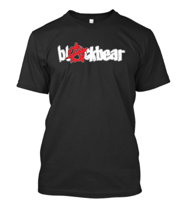 Blackbear Anarchy Logo Graffiti Style Text Red T-Shirt