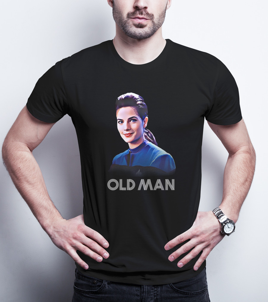 Jadzia Dax Old Man Deep Space Nine Raijuthehyeju T-Shirt