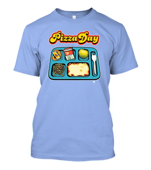 Super 70s Sports Store S7s Pizza Day Lunch Tray T-Shirt