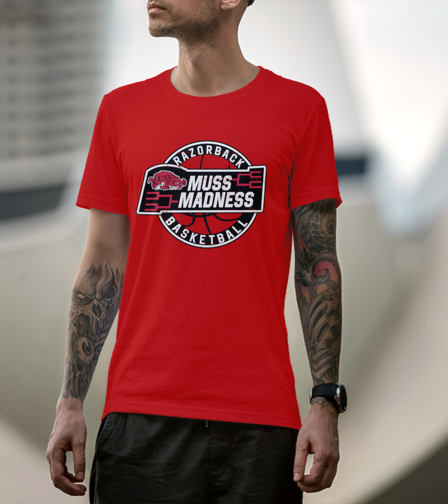 Daniel Gafford Muss Madness Razorback Basketball Eric Musselman Dan G33 T-Shirt