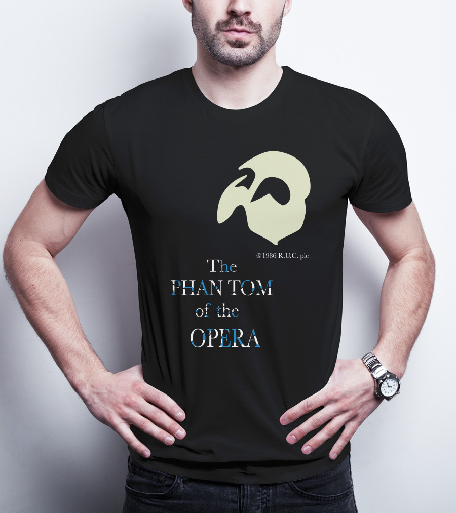 The Phantom Of The Opera Vintage Local Crew 1986 R.U.C. Plc T-Shirt