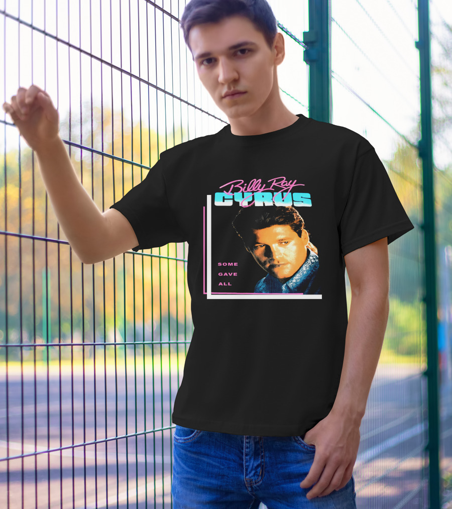 Billy Ray Cyrus Some Gave All 1992 T-Shirt