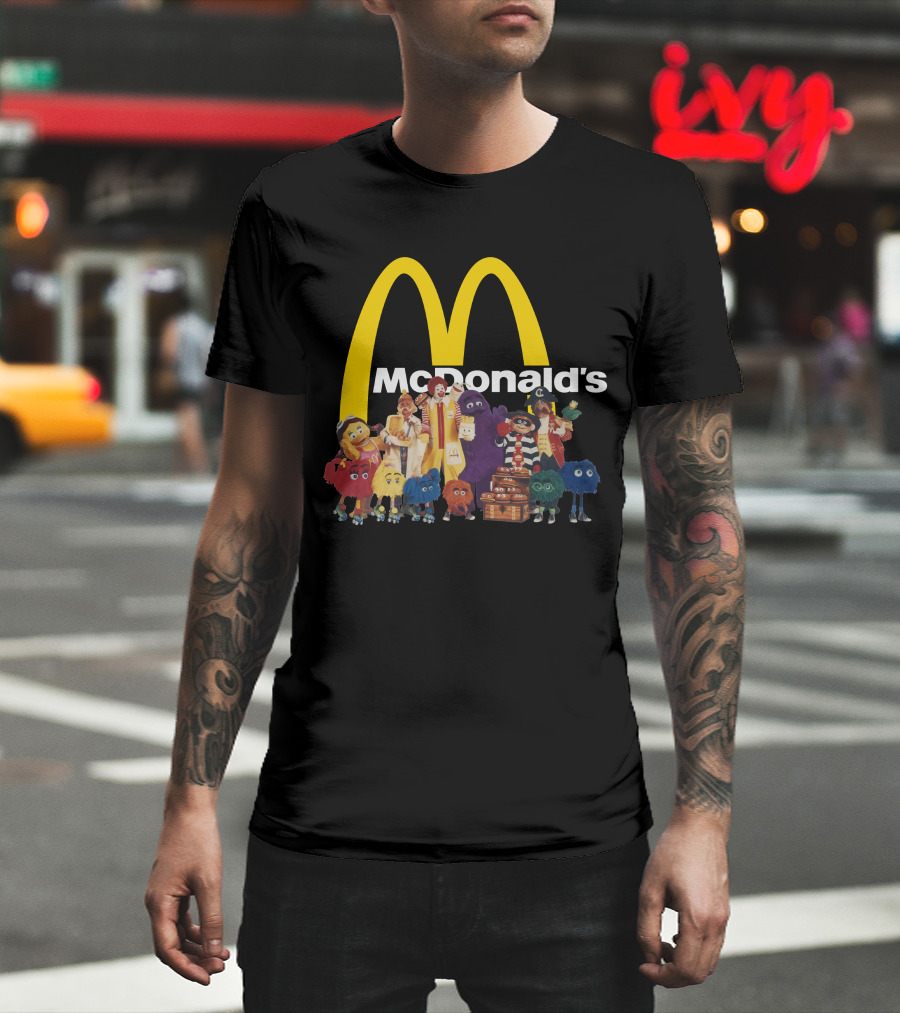 McDonald's Classic Characters Friends Group T-Shirt