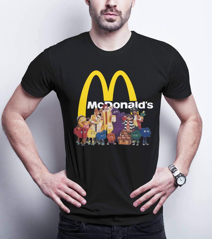 McDonald's Classic Characters Friends Group T-Shirt