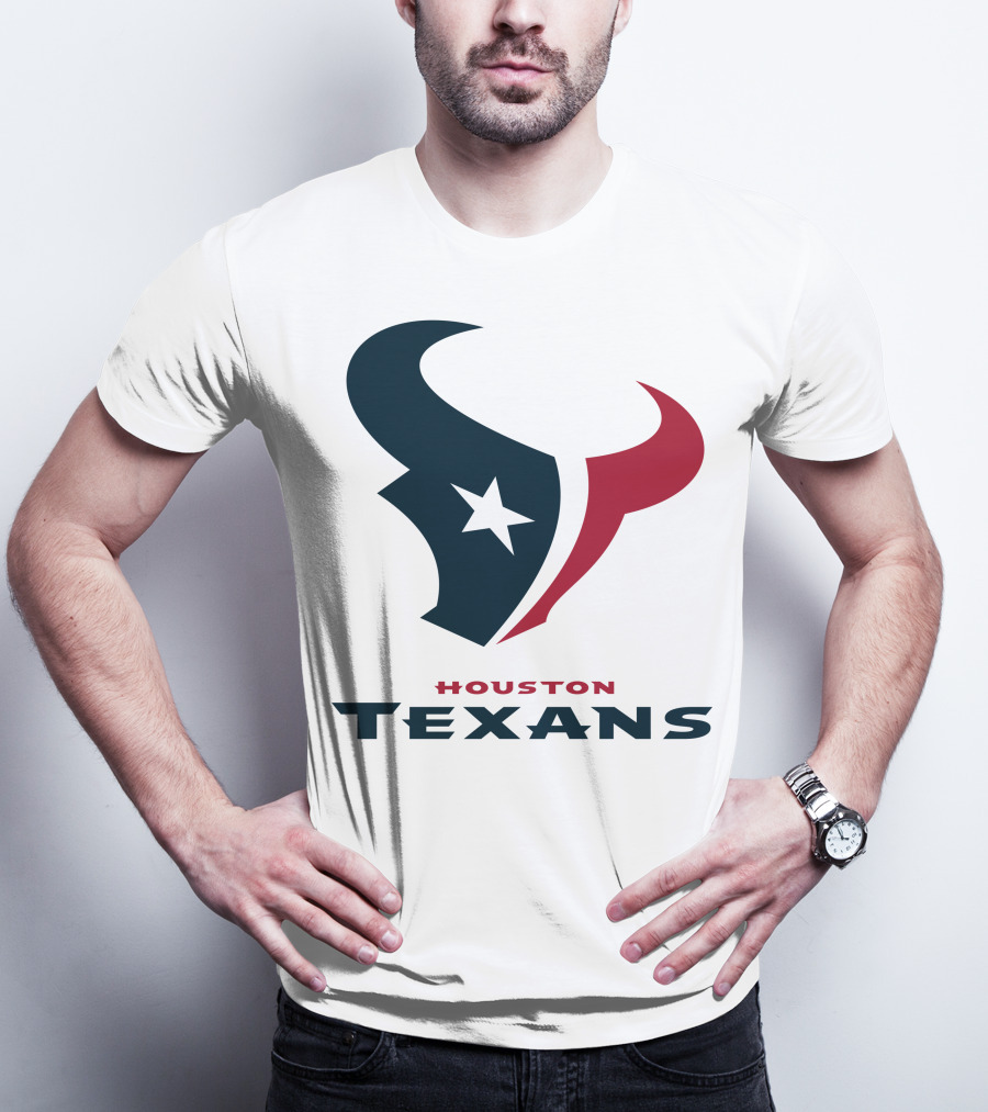 Houston Texans Team Logo For Football Fans T-Shirt