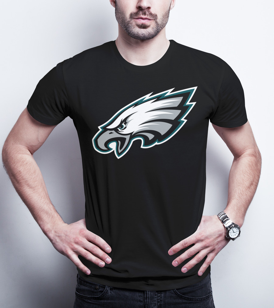 Philadelphia Eagles Football Team Fan Emblem T-Shirt