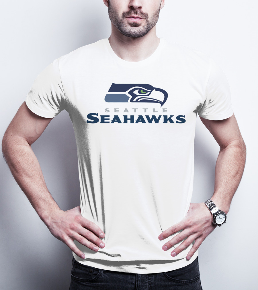Seattle Seahawks Football Team Logo For Fans T-Shirt