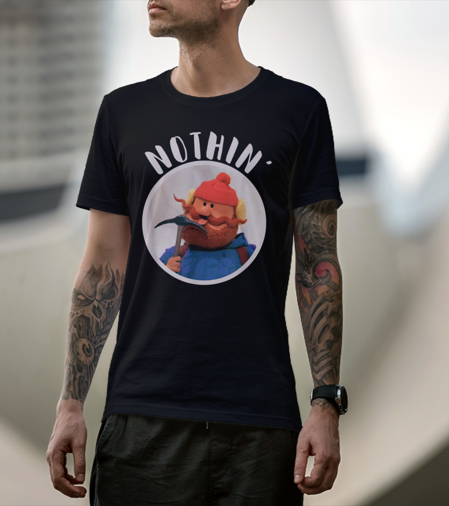 Christmas Special Nothin' Cornelius Of The Yukon Pickaxe Red Beanie T-Shirt