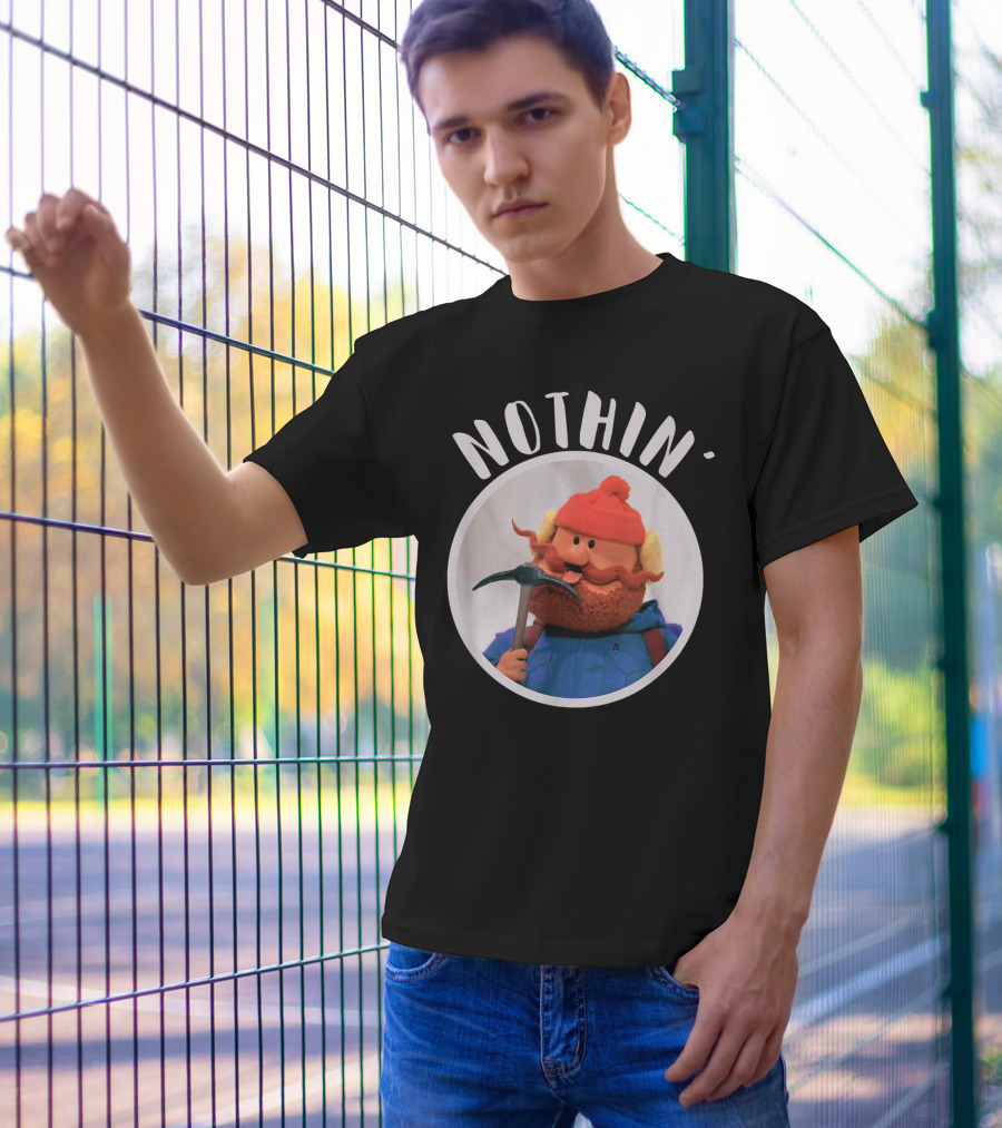 Christmas Special Nothin' Cornelius Of The Yukon Pickaxe Red Beanie T-Shirt