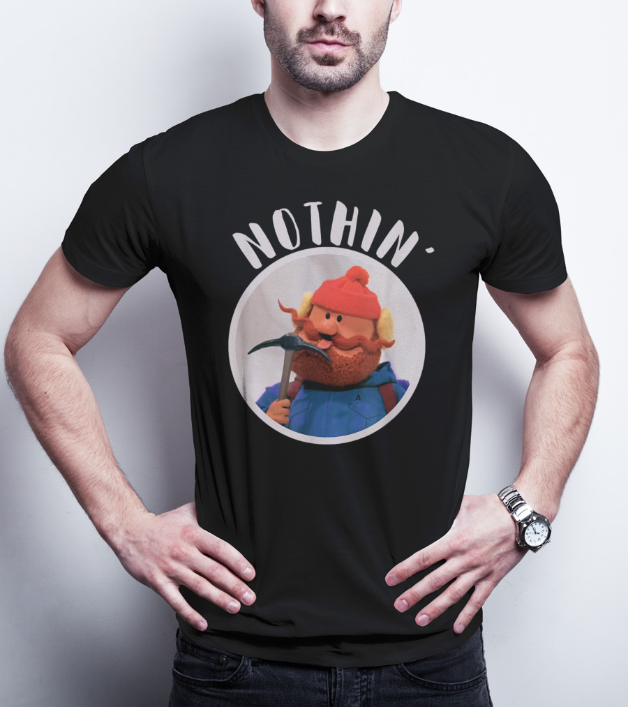 Christmas Special Nothin' Cornelius Of The Yukon Pickaxe Red Beanie T-Shirt