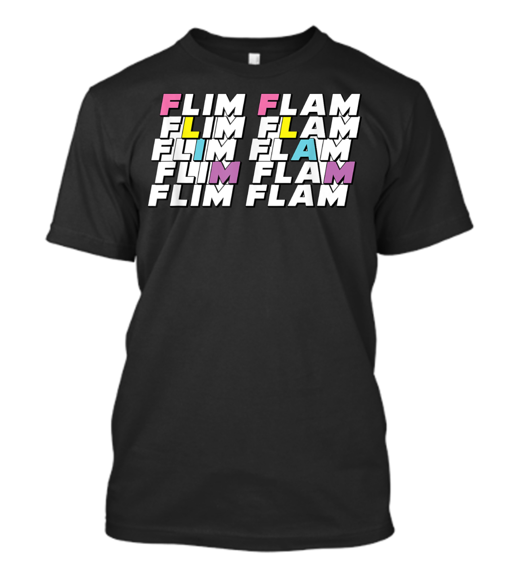 FLIM FLAM Stacked T-Shirt