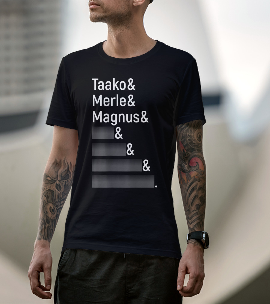 Taako Merle Magnus Others Ampersand List T-Shirt