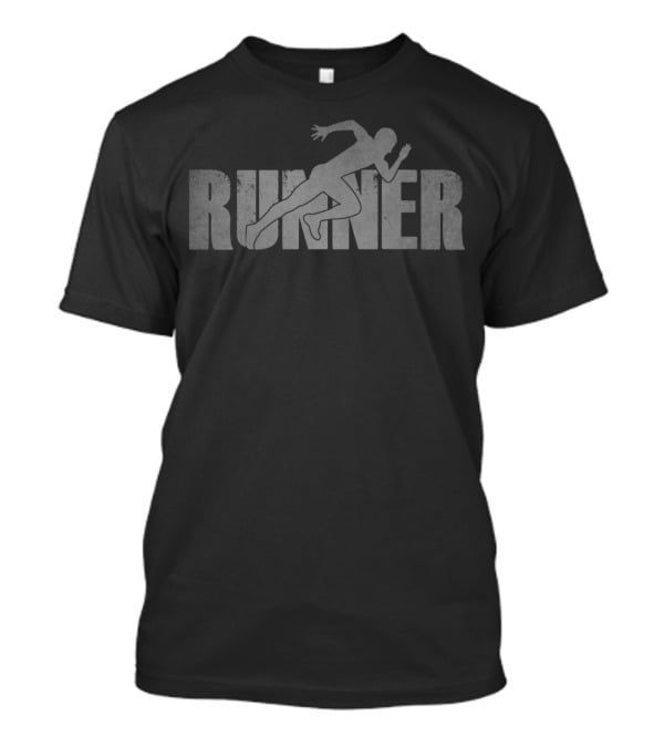 Runner Track Amp Field Cross Country Running Athlete T-Shirt
