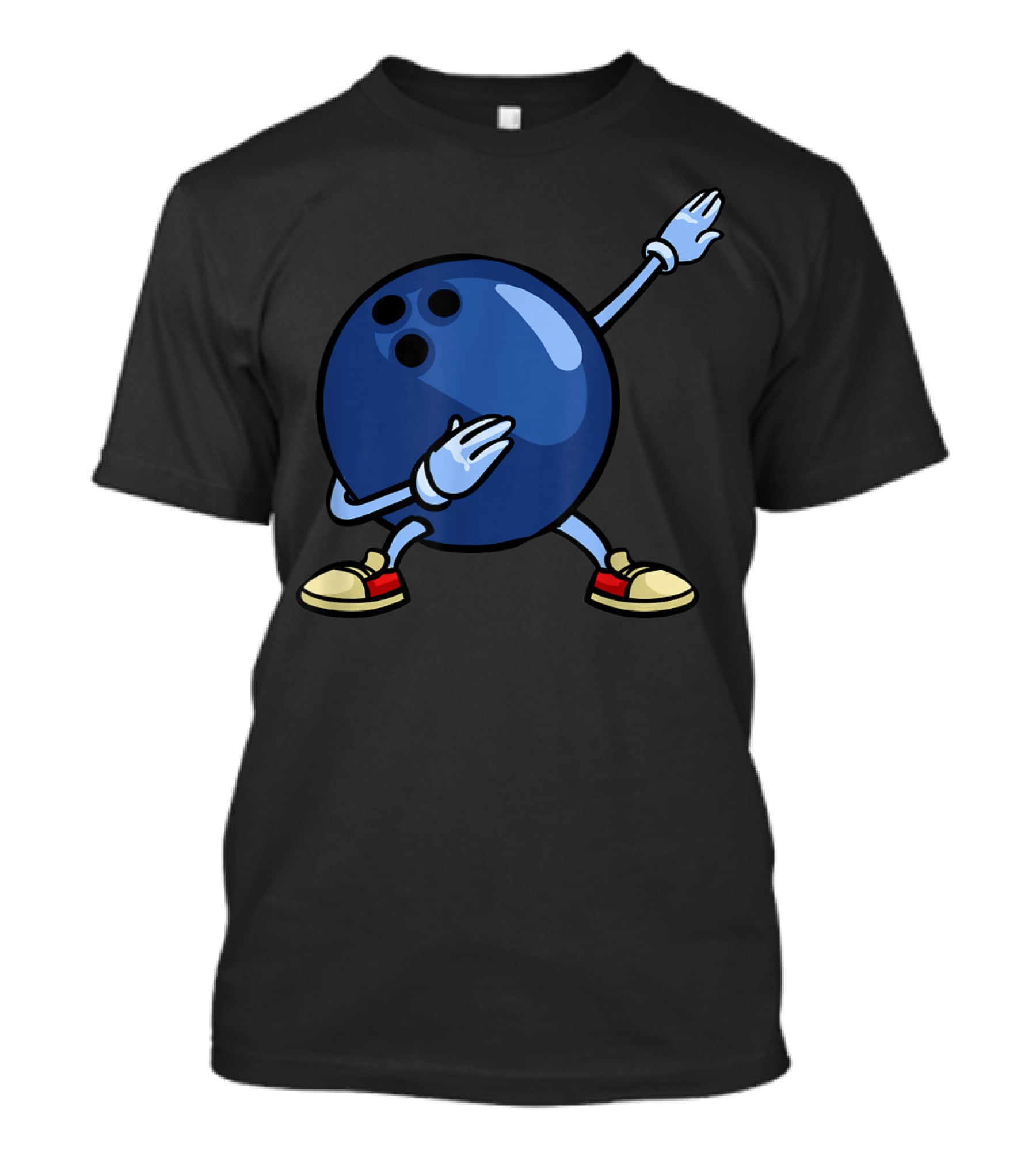 Bowling Ball Dab Youth Alley Pin Mom T-Shirt