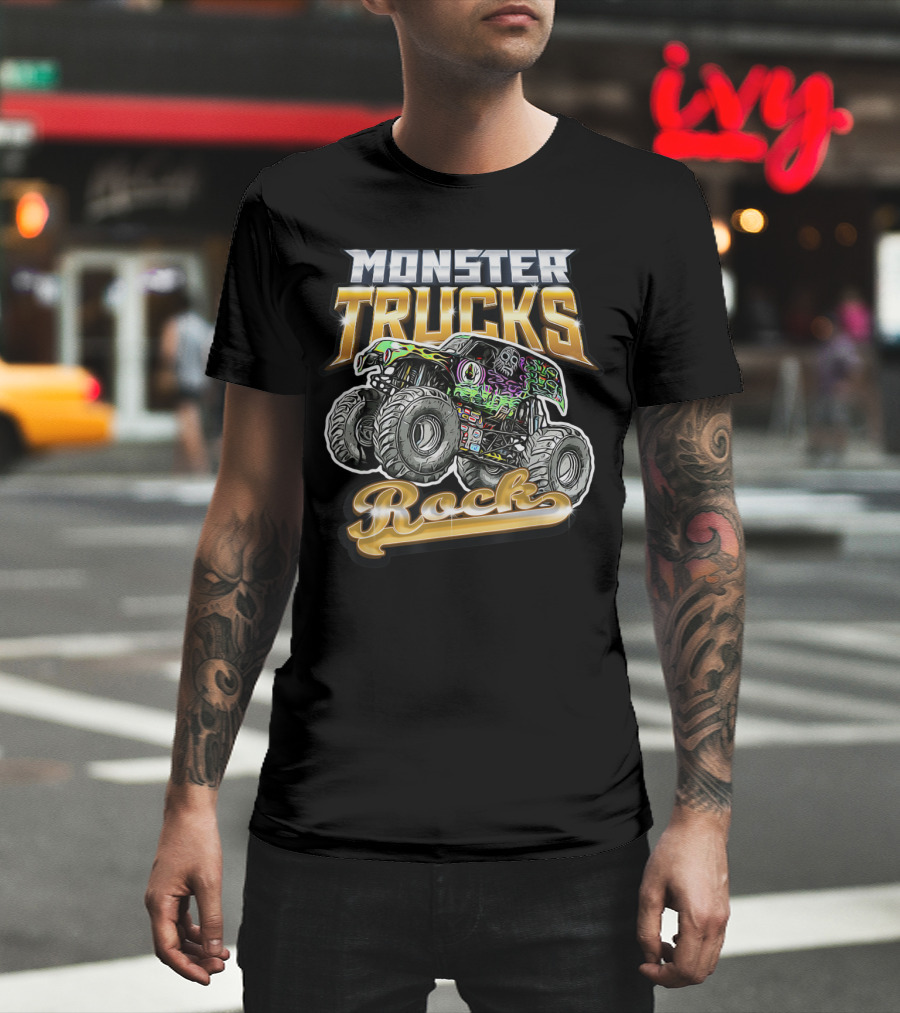 Monster Trucks Rock T-Shirt