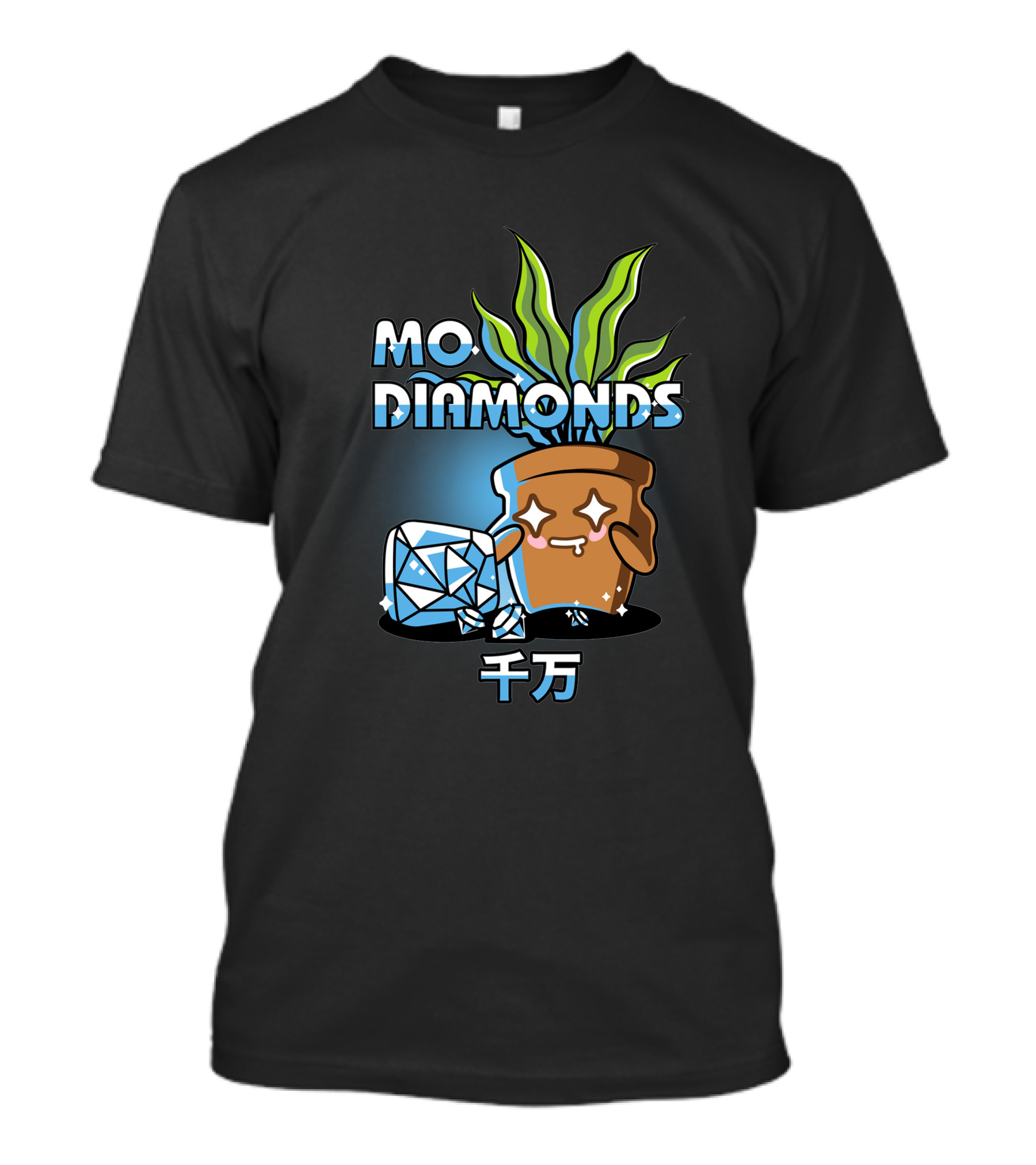 MO DIAMONDS Coryxkenshin Merch 千万 T-Shirt
