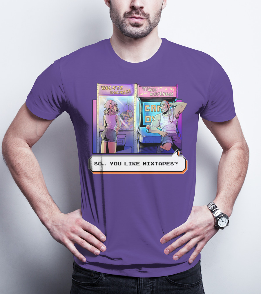 Dachie Dachie Tini's Revenge So You Like Mixtapes Arcade T-Shirt