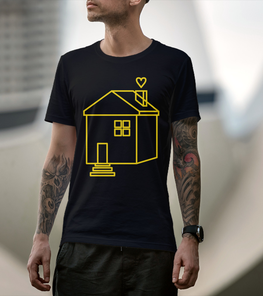 Harry's House Tracklist Heart Icon House T-Shirt