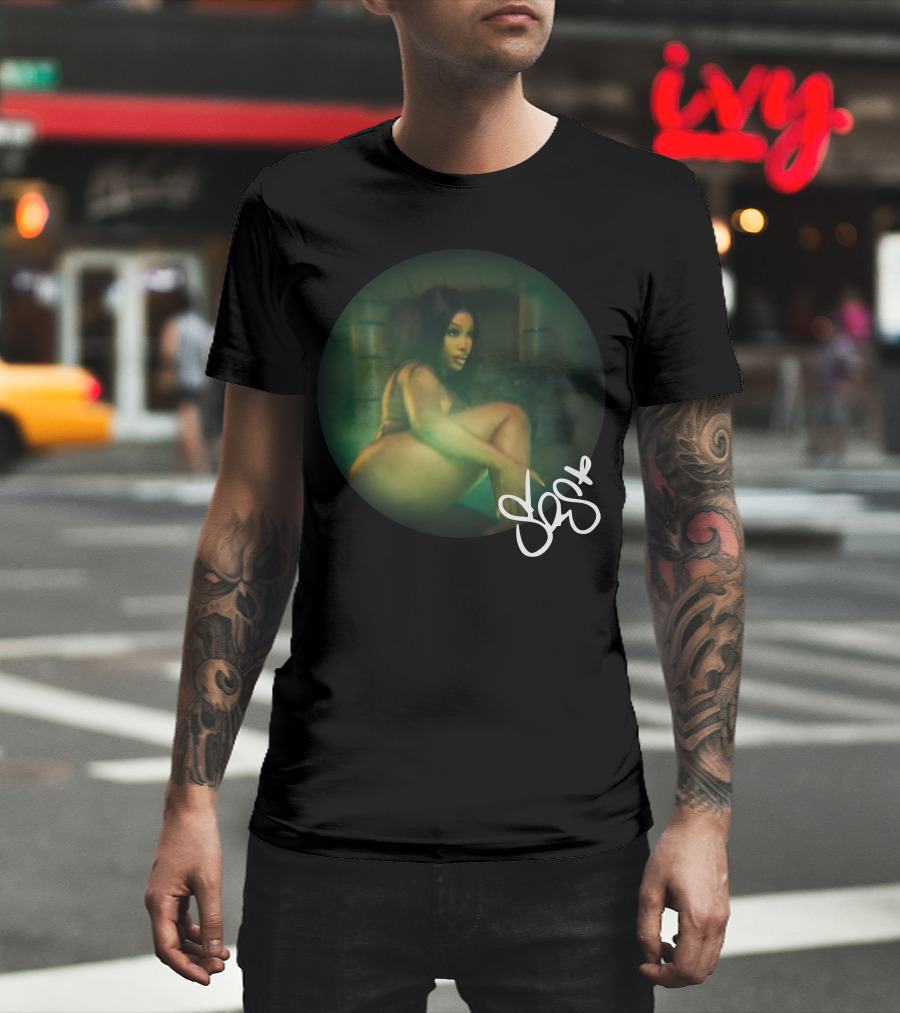SZA SOS Rounded Dark T-Shirt