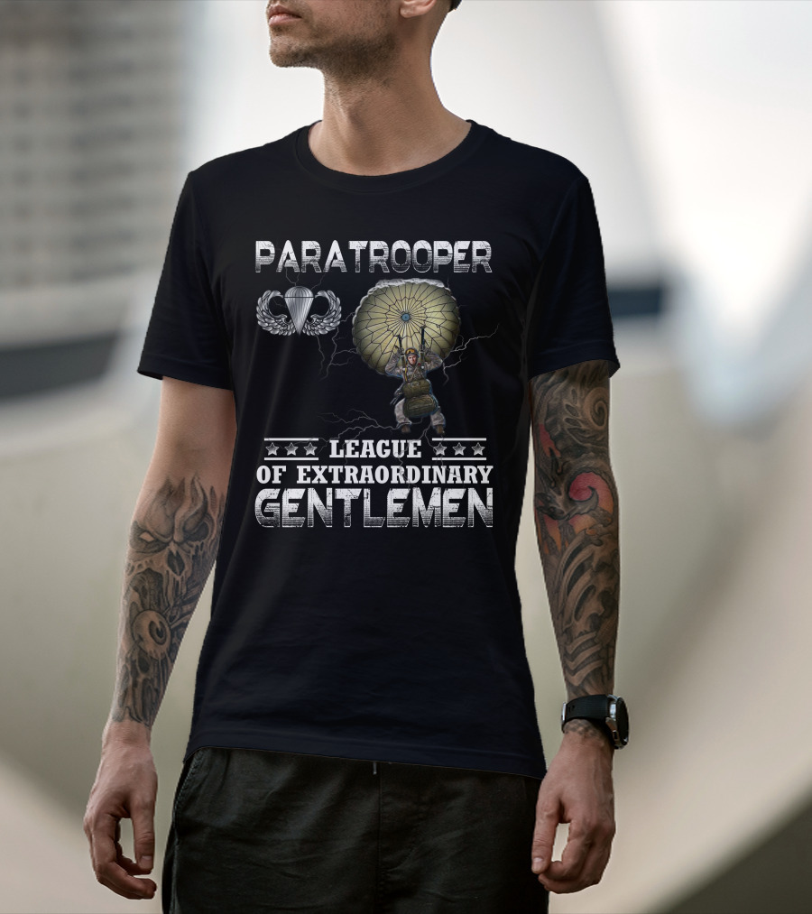 Paratrooper League Of Extraordinary Gentlemen T-Shirt