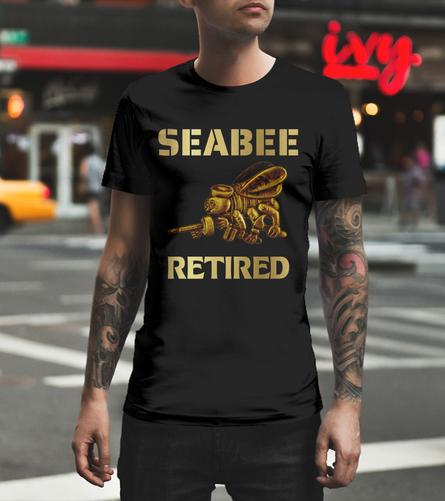 Seabee Retired T-Shirt