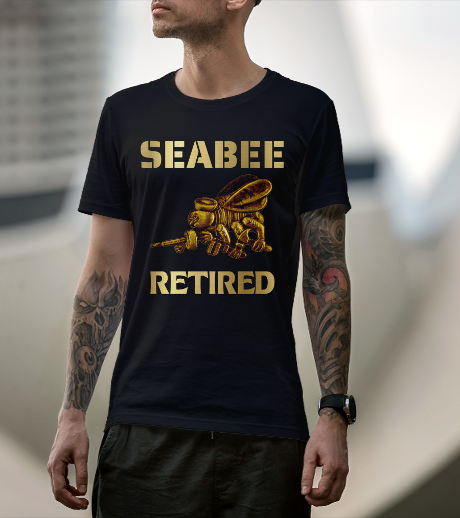 Seabee Retired T-Shirt