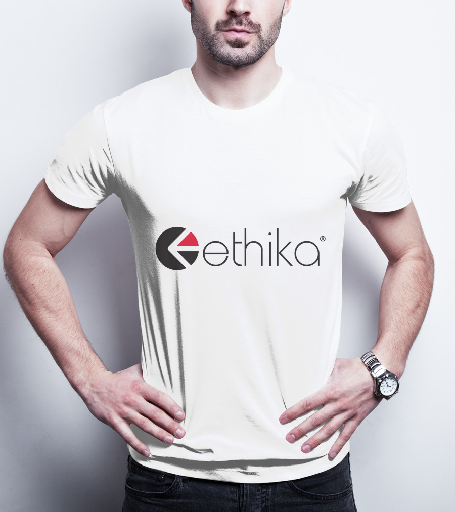 Ethika Logo Black And Red Brand Merchandise T-Shirt