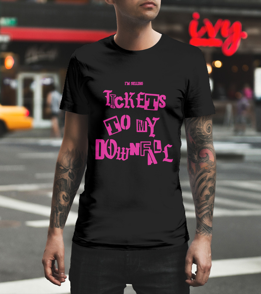 Machinegunkelly Merch I'm Selling Tickets To My Downfall T-Shirt