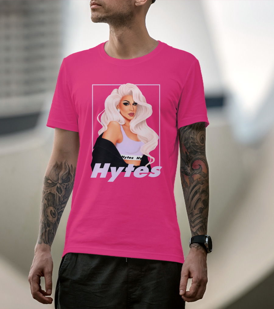 Hytes Brooke Lynn Hytes Glamorous Pink T-Shirt