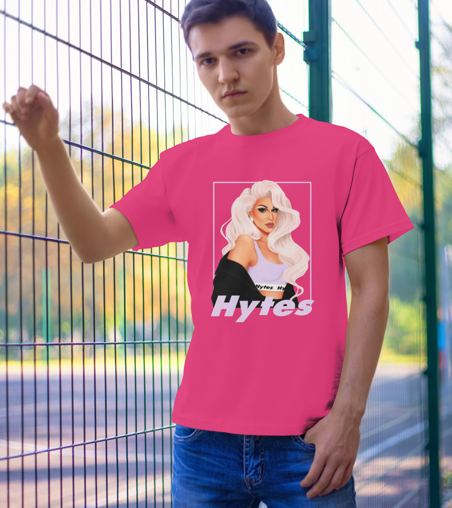 Hytes Brooke Lynn Hytes Glamorous Pink T-Shirt