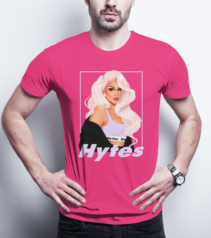Hytes Brooke Lynn Hytes Glamorous Pink T-Shirt