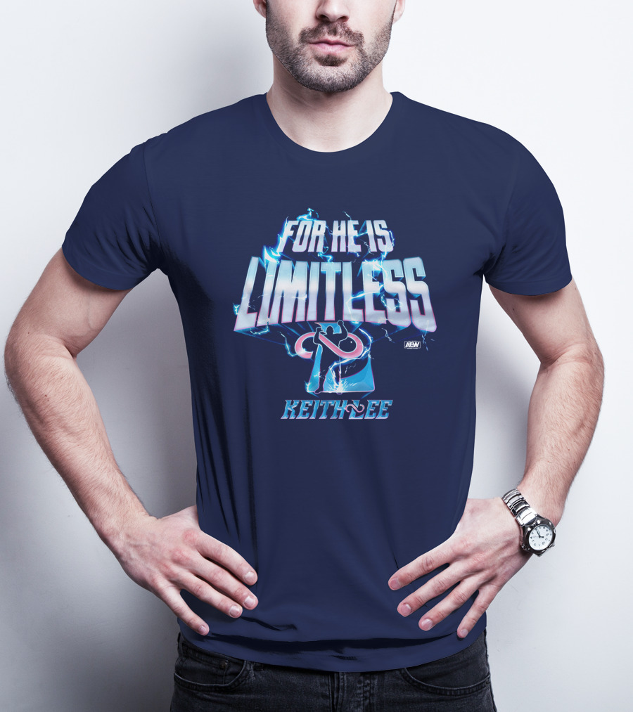 All Elite Wrestling AEW Keith Lee For He Is Limitless T-Shirt