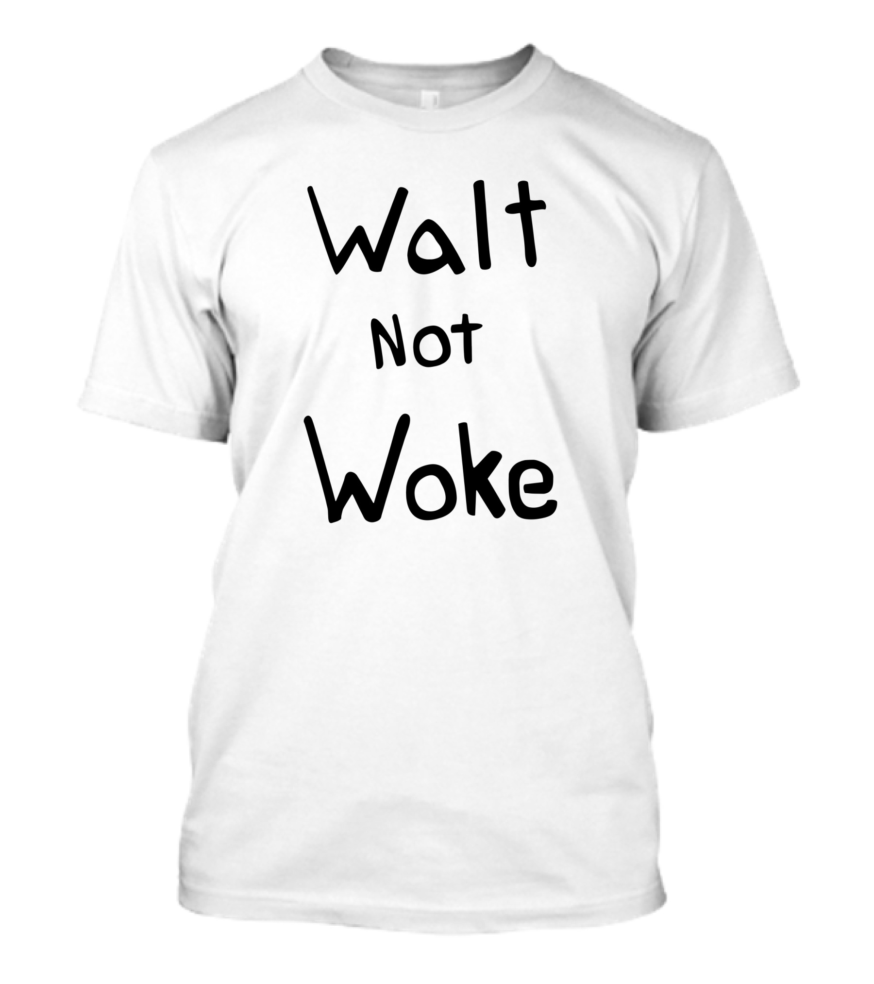 Dan Geffers Wearing Walt Not Woke At Disney T-Shirt