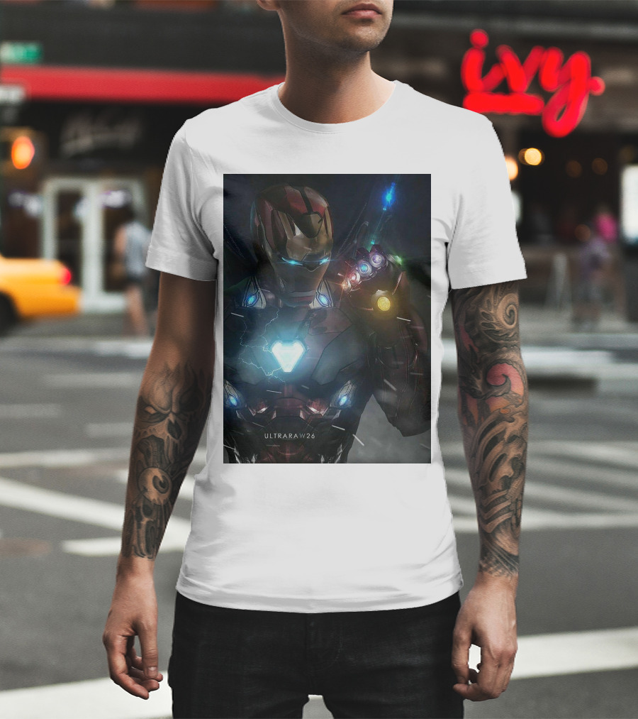 Iron Man Infinity Gauntlet ULTRARAW26 T-Shirt