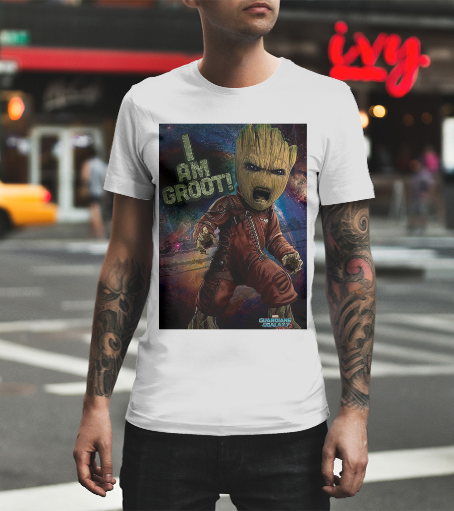 I Am Groot Guardians Of The Galaxy Vol. 2 T-Shirt