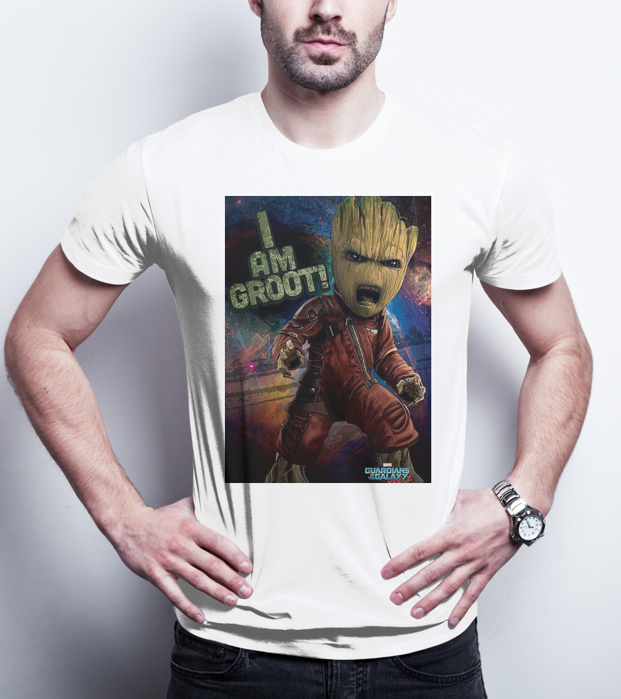 I Am Groot Guardians Of The Galaxy Vol. 2 T-Shirt