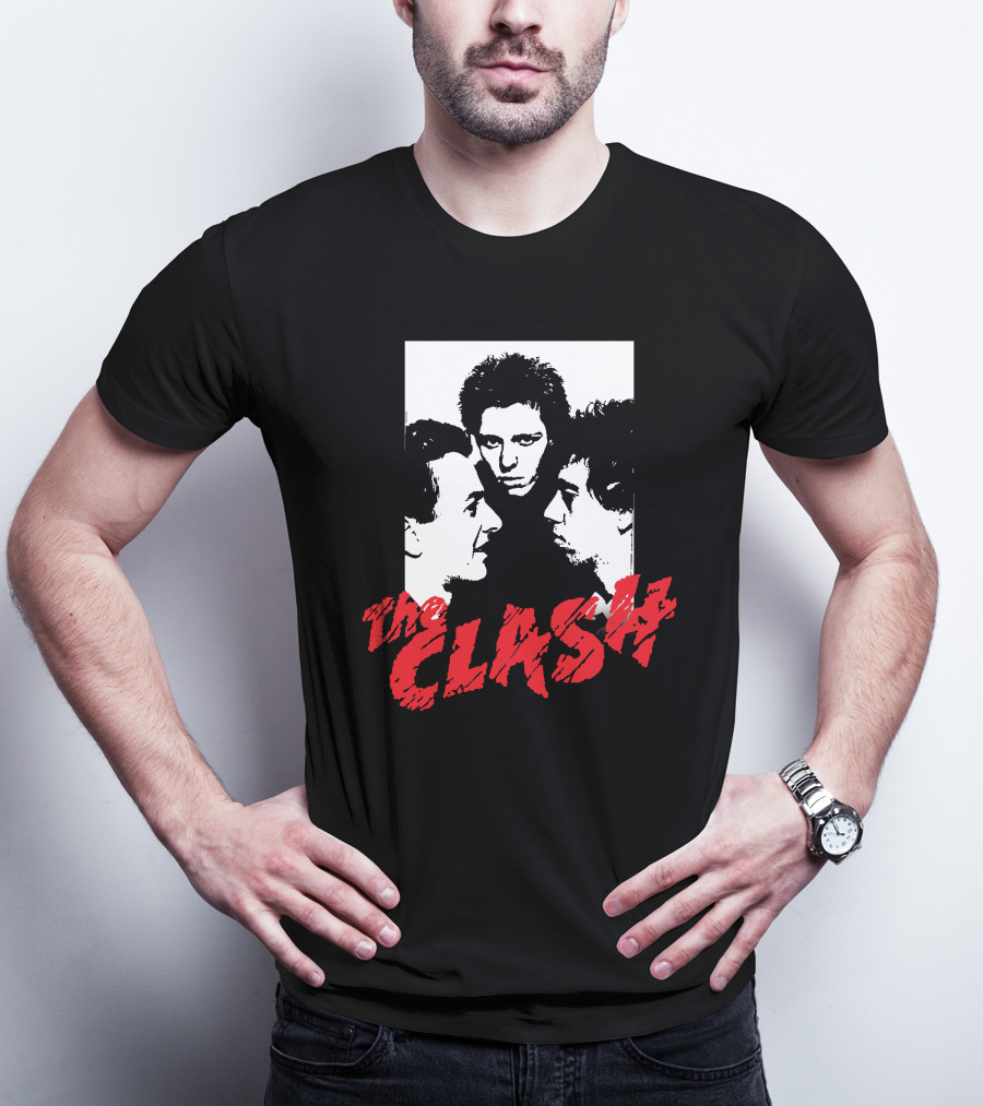 The Clash Band Portrait T-Shirt