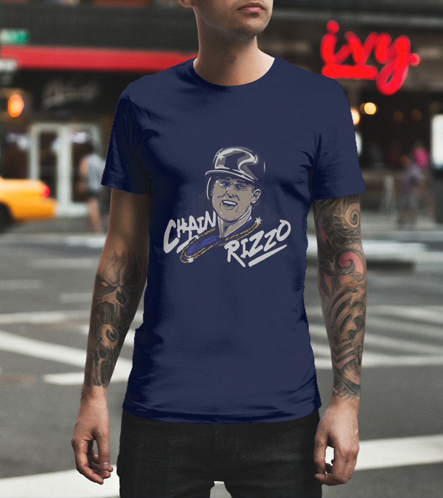 Chain Rizzo Baseball T-Shirt