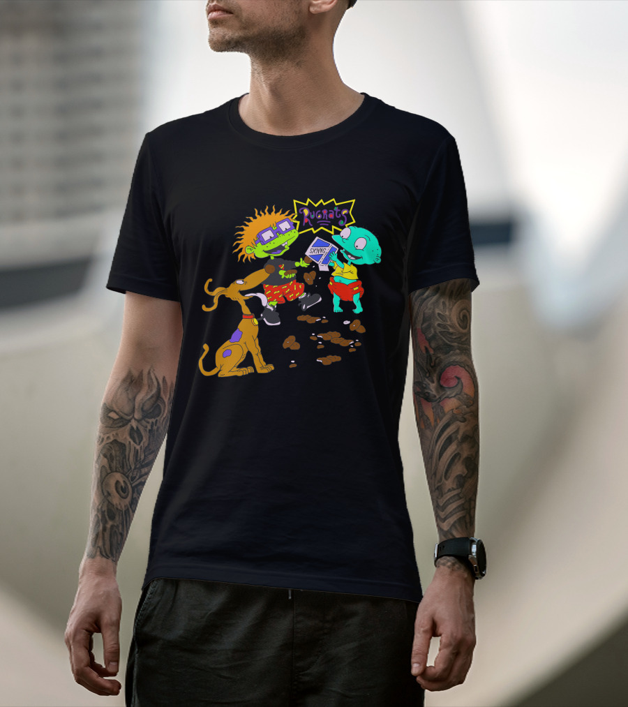 Rugrats Chuckie Tommy Reptar Cereal Adventure T-Shirt