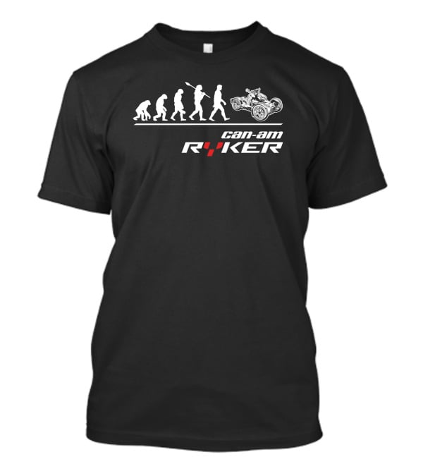 Evolution Of Can-Am Ryker Evolution Steps T-Shirt