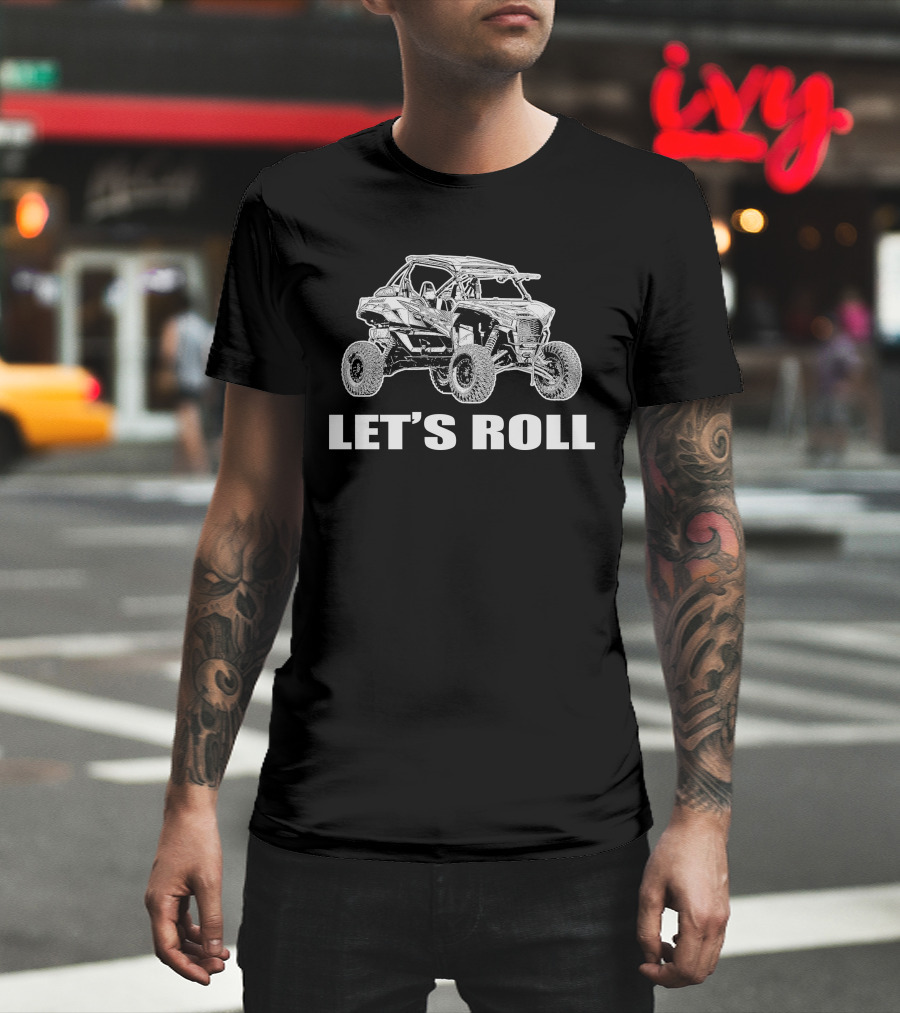 Kawasaki Teryx Krx 1000 Let's Roll Adventure Off-Road Vehicle T-Shirt