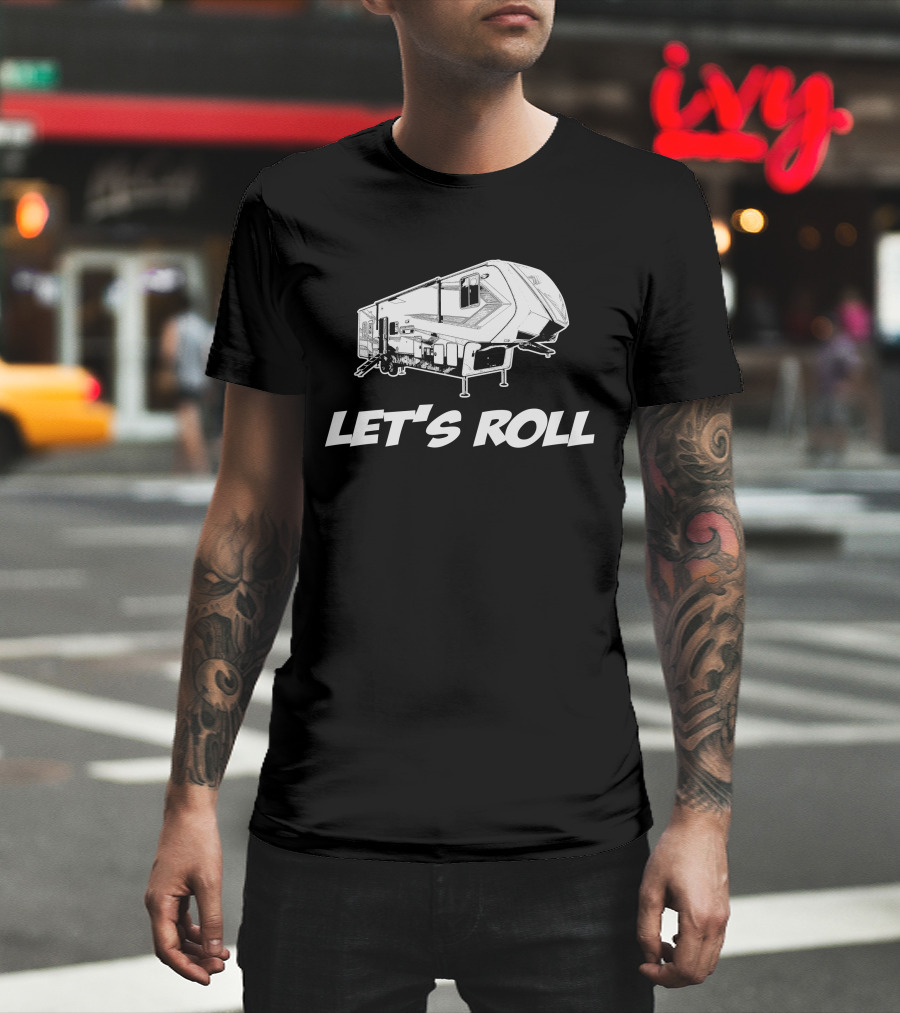 Grand Design Momentum 353G Let's Roll Camping RV T-Shirt