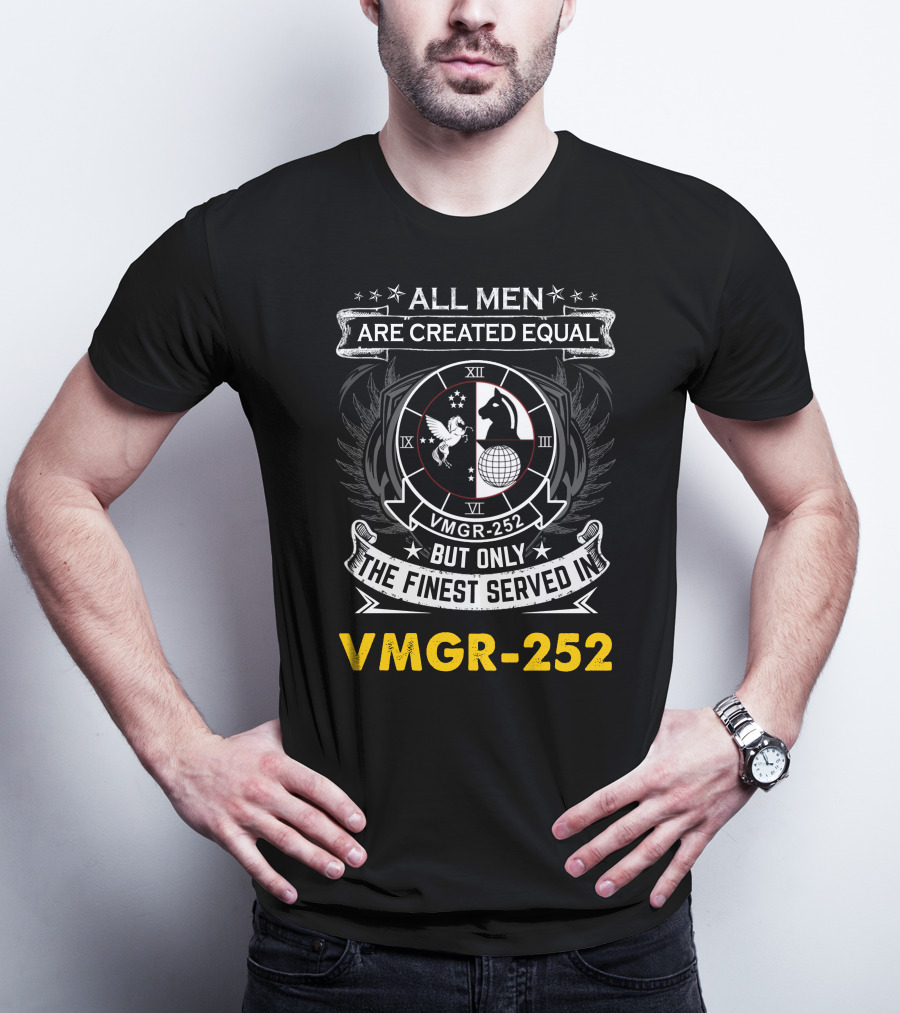 All Men Are Created Equal But Only The Finest Served In Vmgr-252 T-Shirt