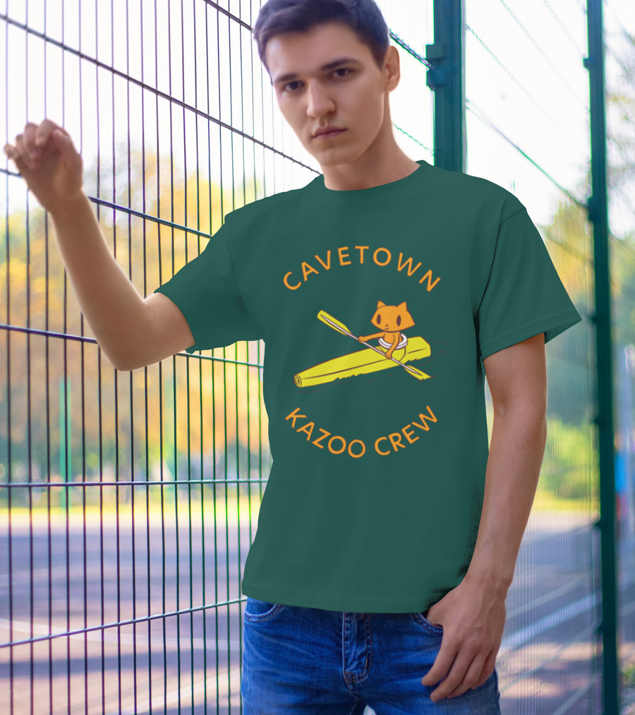 Cavetown Kazoo Crew Cat In Canoe T-Shirt