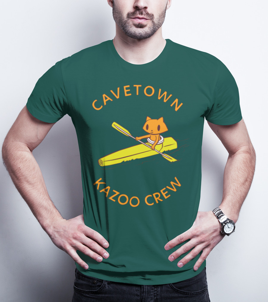 Cavetown Kazoo Crew Cat In Canoe T-Shirt