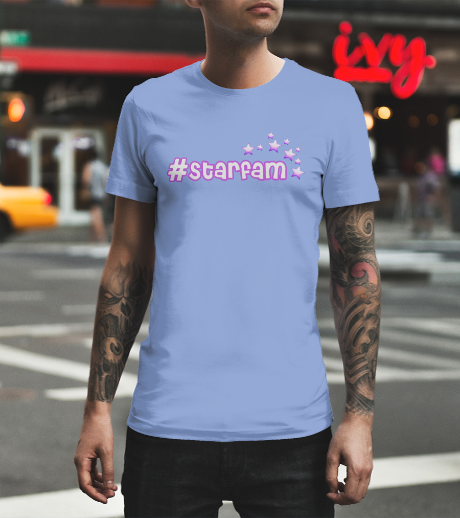 Starfam Purplestars02 Collection T-Shirt
