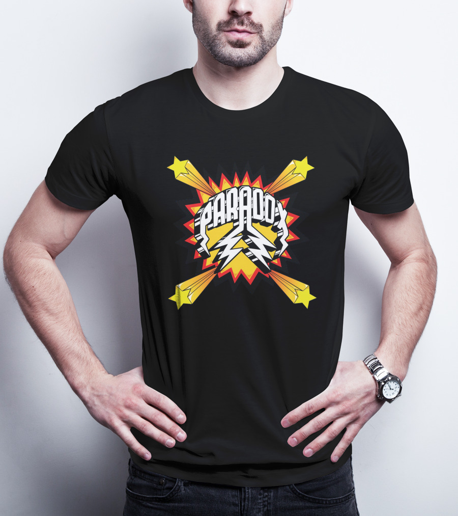 Paradox Starburst Lightning Comic Style Explosion T-Shirt