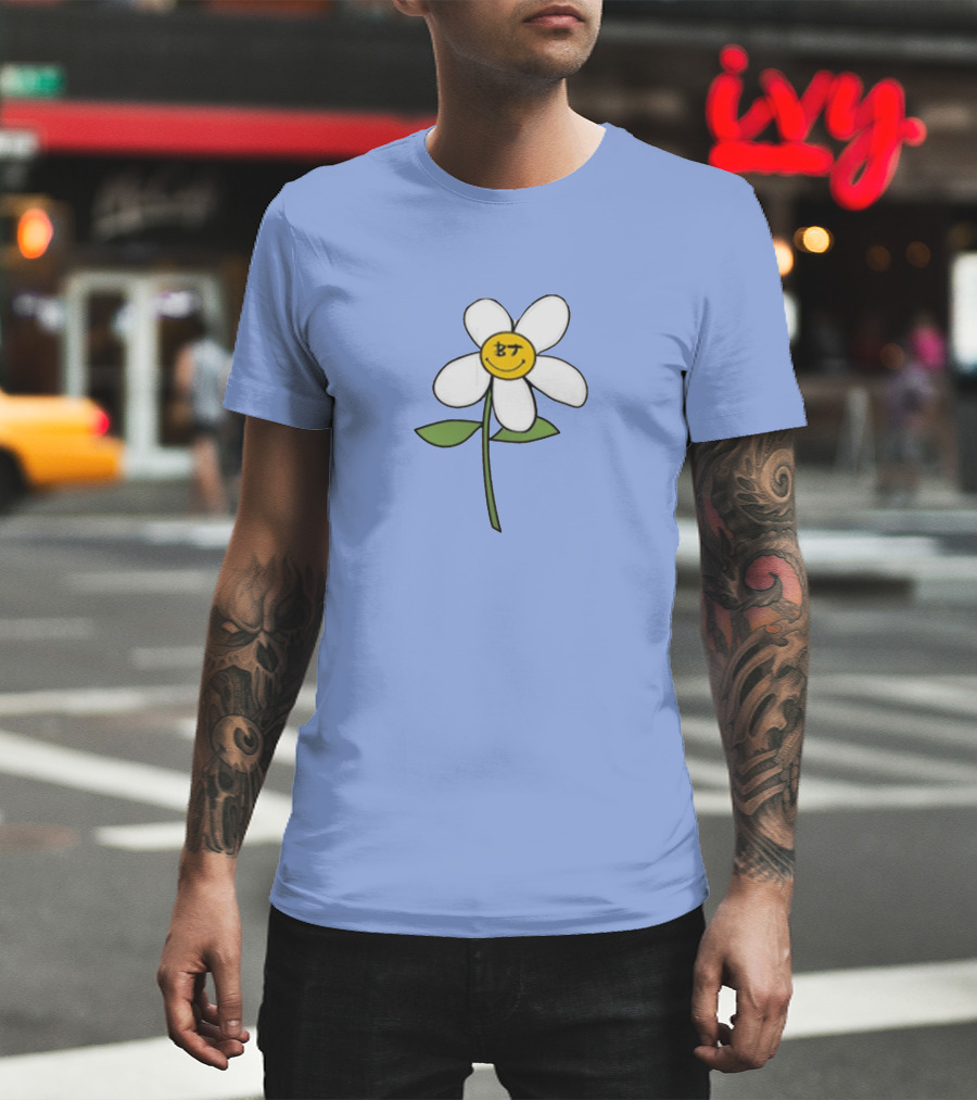 Brennen Taylor Merch Smiling Flower T-Shirt