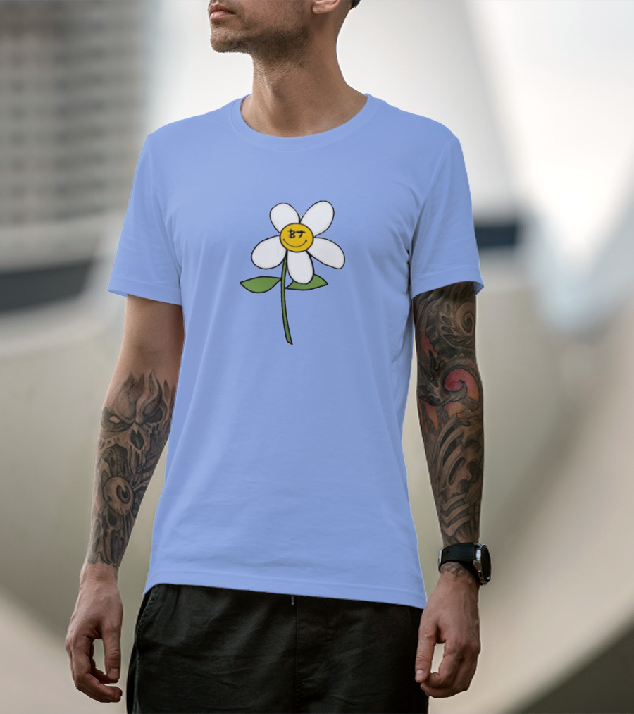 Brennen Taylor Merch Smiling Flower T-Shirt